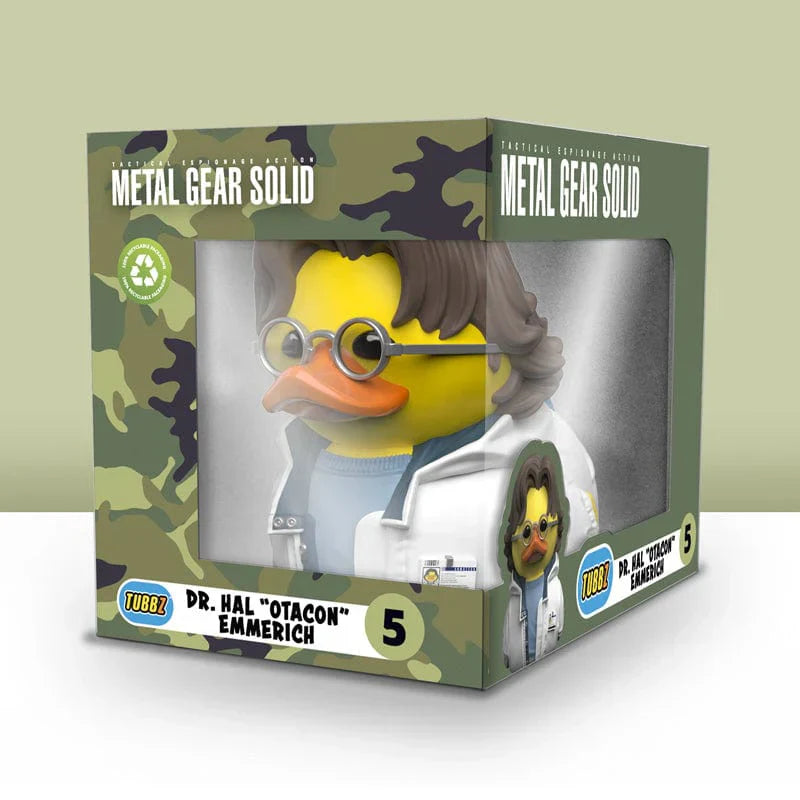 Duck Dr. Hal Otacon Emmerich Metal Gear Solid TUBBZ (Boxed Edition ...