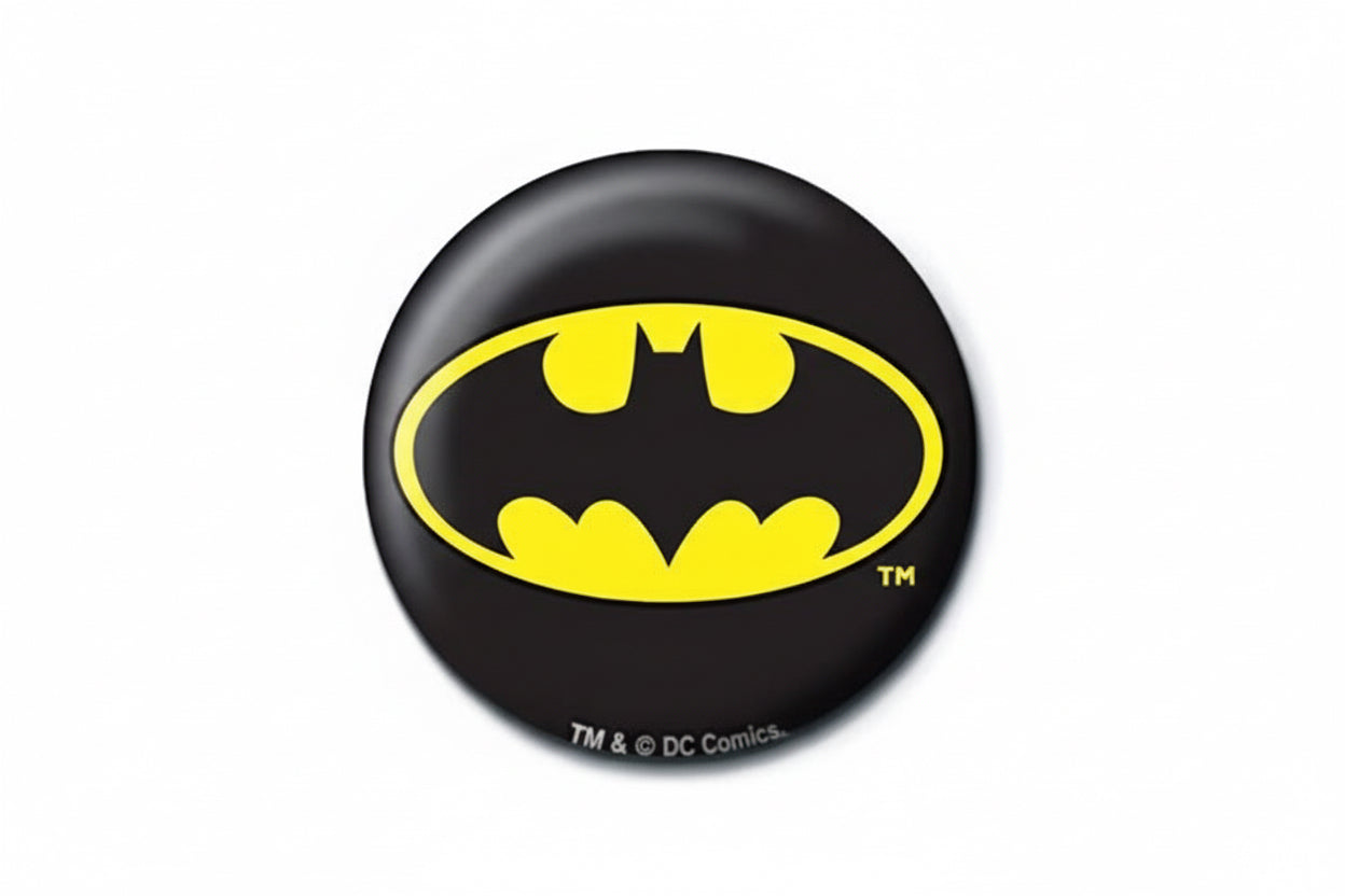 DC Comics Badge - Batman Pyramid Symbol – Univers rétro
