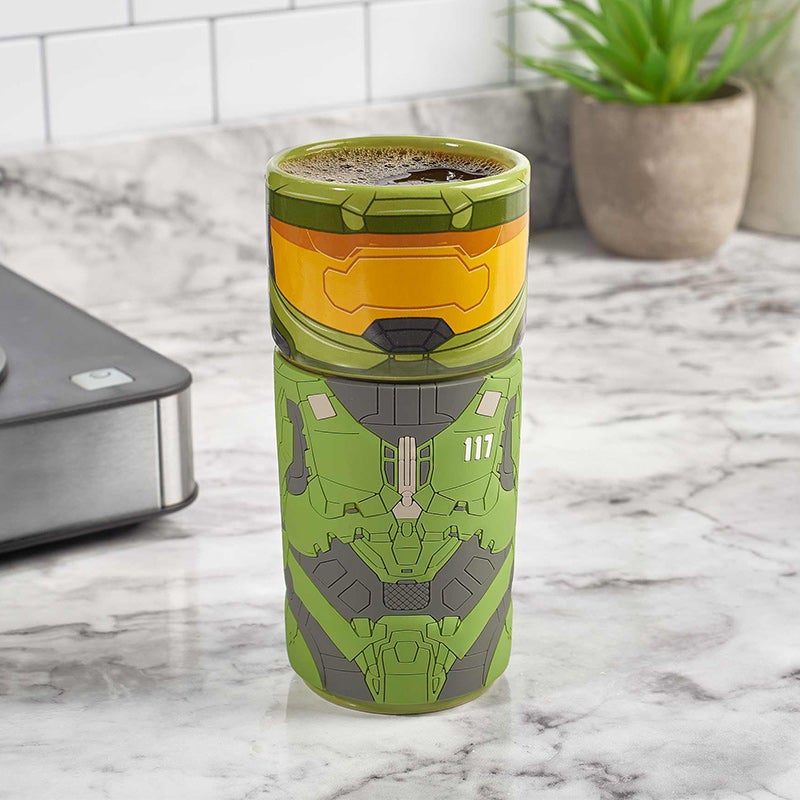 Tasse Master Chief HALO CosCups Numskull – Univers rétro