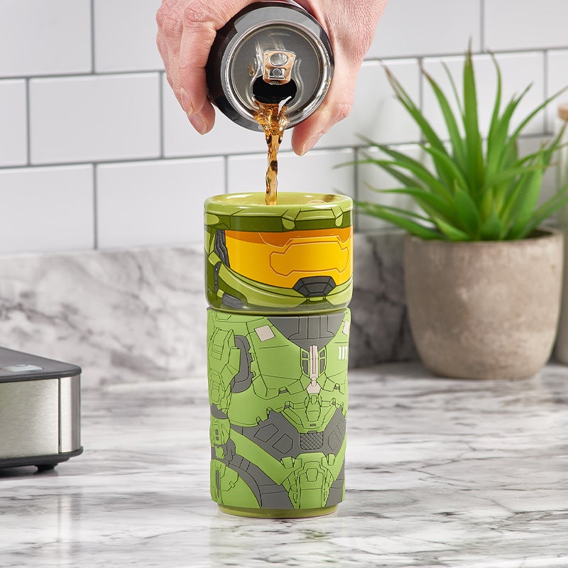 Tasse Master Chief HALO CosCups Numskull – Univers rétro