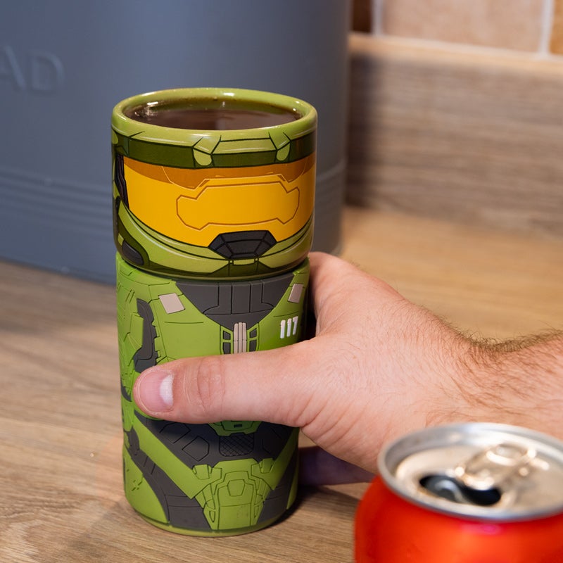 Tasse Master Chief HALO CosCups Numskull – Univers rétro