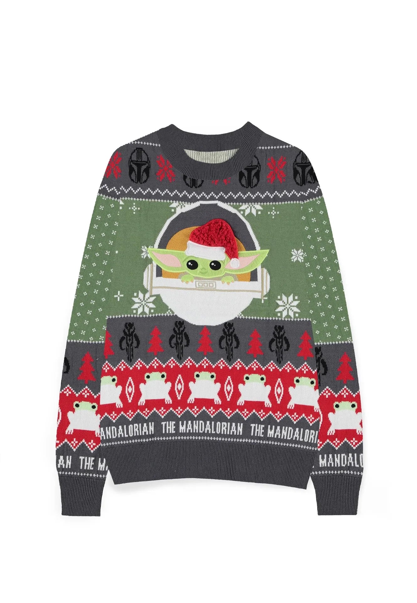 Christmas Sweater Star Wars: The Mandalorian Grogu The Child Disney ...